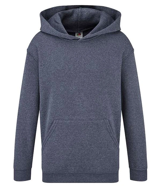Худі Fruit of the loom hooded sweat Kids 128 Темно-синій (62-043-0 ...