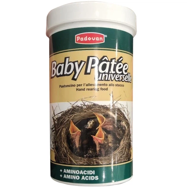 Повнорационный корм Padovan BABY Patee universelle для пташенят ...