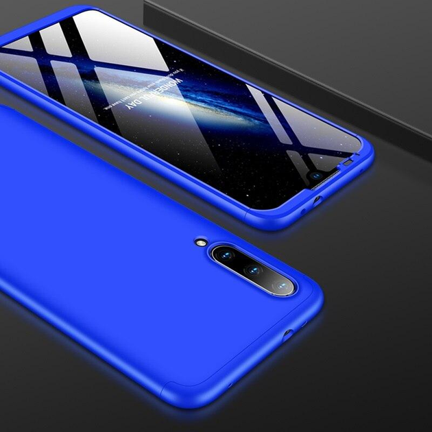 Матовый защитный чехол GKK 360° для Xiaomi Mi A3 Синий – фото, отзывы ...