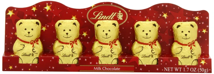 Шоколад молочный Lindt Teddy Mini Perforated 50 г (4000539727207 ...