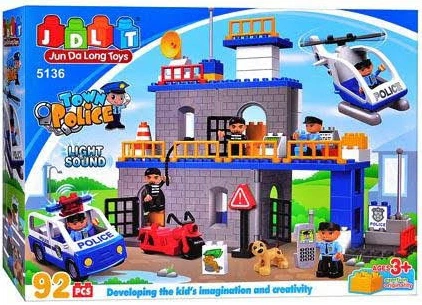 Конструктор JDLT Полицейский участок (5136) (27989) – фото, отзывы, характеристики в интернет ...