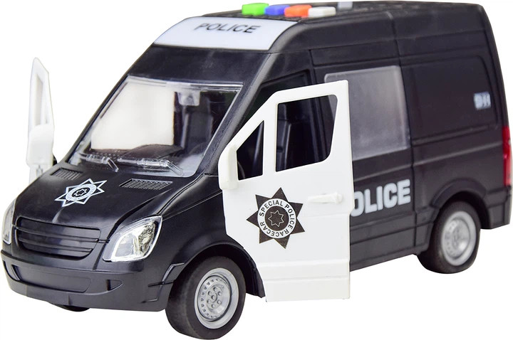 Машинка Автопром Полиция 911 со световыми и звуковыми эффектами 1:16 ...