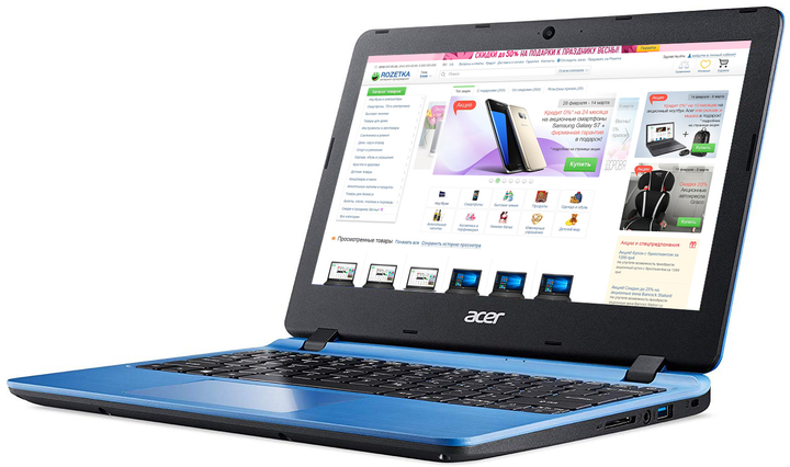 Ноутбук Acer Aspire 1 A111-31 (NX.GXAEU.006) Stone Blue – низькі ціни ...
