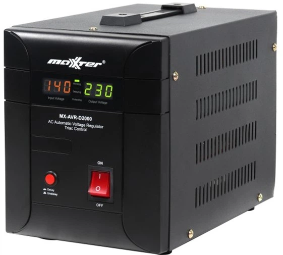 Стабилизатор напряжения Maxxter 2000 ВА (MX-AVR-D2000-01) – фото, отзывы, характеристики в ...