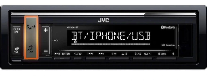 Автомагнитола JVC KD-X361BT – фото, отзывы, характеристики в интернет-магазине ROZETKA от ...