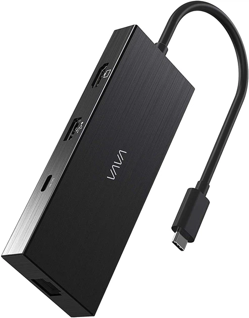 USB-хаб VAVA USB Type-C Hub 8-in-1 Adapter with Gigabit Ethernet Port ...