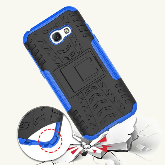 Чехол Armor Case для Samsung A520 Galaxy A5 2017 Синий – фото, отзывы, характеристики в интернет ...