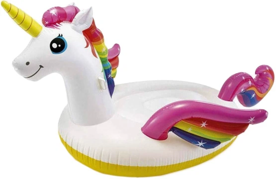 Надувной плот Intex 57281 Единорог 287 x 193 x 165 см Разноцветный ...