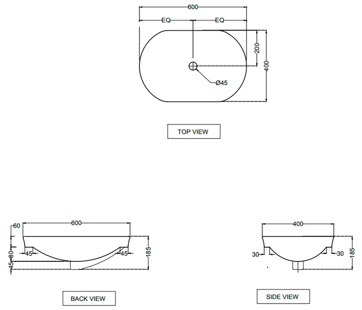 Умывальник JAQUAR Solo SLS-WHT-6601 белый – фото, отзывы ...