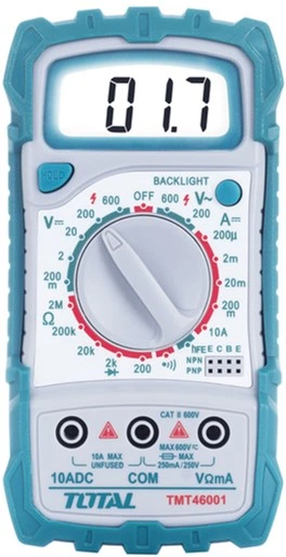 Мультиметр Total TMT46001 цифровой – фото, отзывы, характеристики в ...