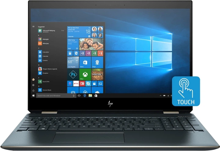 Ноутбук HP Spectre x360 Convertible 15-df0038u (5MN88EA) Poseidon Blue ...