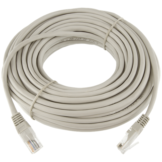 Патч-корд RJ45, 15m (серый) – фото, отзывы, характеристики в интернет ...
