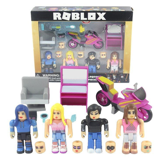 Набор игрушек Роблокс Фигурки Roblox для девочек Малышки Байкерши