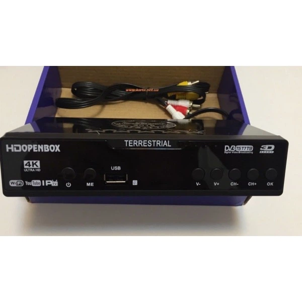 ТВ тюнер Т2 OpenBox HD DVB-T2 приёмник WiFi YouTube 32 канала (0067) – фото, отзывы ...