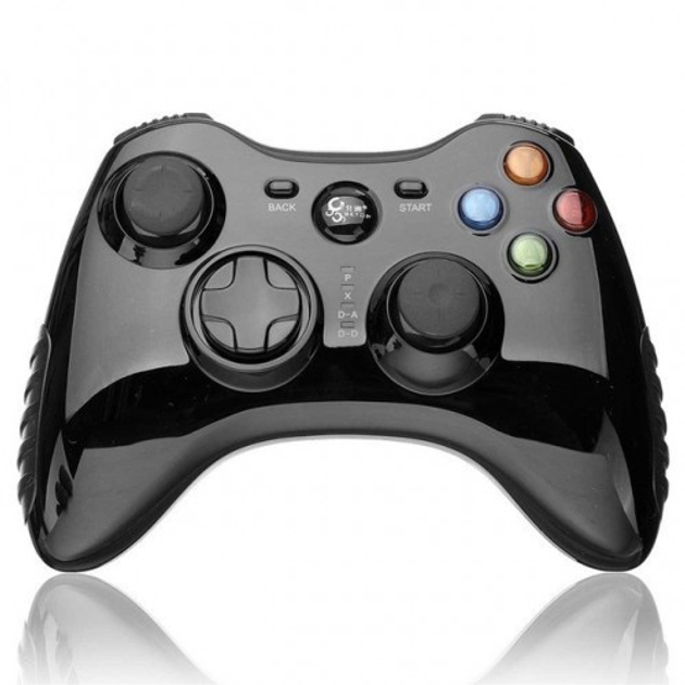 Беспроводной bluetooth джойстик для ПК PC GamePad DualShock вибро BTP ...