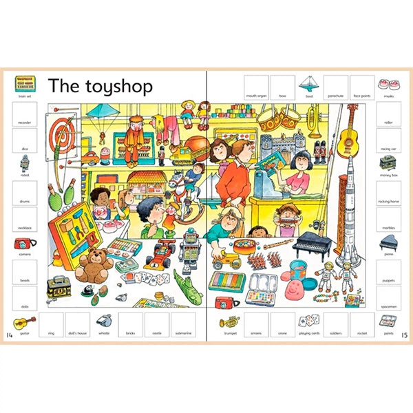 Usborne First Thousand Words in English Sticker Book. Heather Amery ...