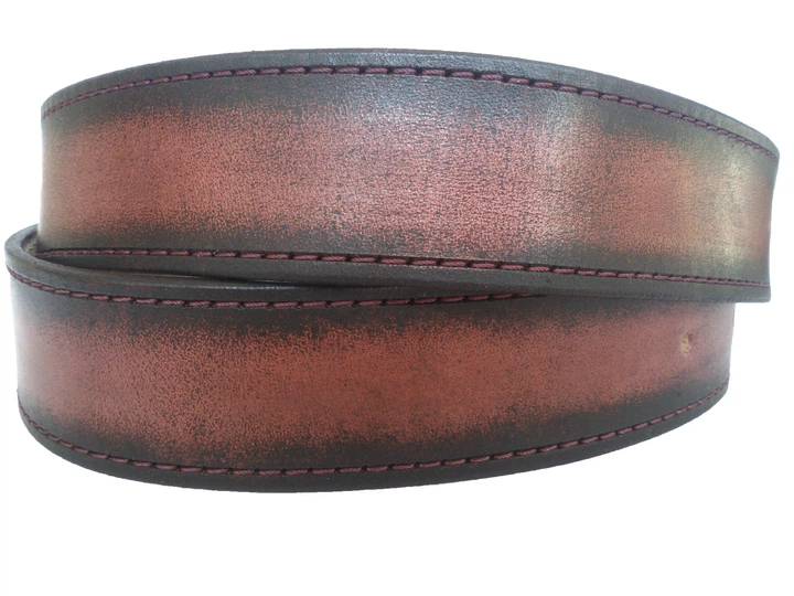 Кожаный ремень Roman&Litvin Без рисунка Градиент 88 см Махагон от продавца: Roman&Litvin – в ...