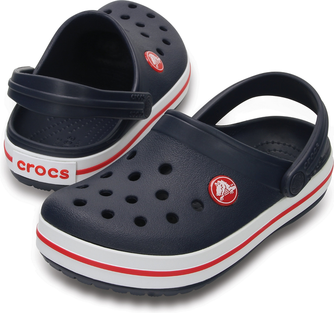 Кроксы Crocs Kids Jibbitz Crocband Clog K 204537-485-J6 38-39 Темно ...