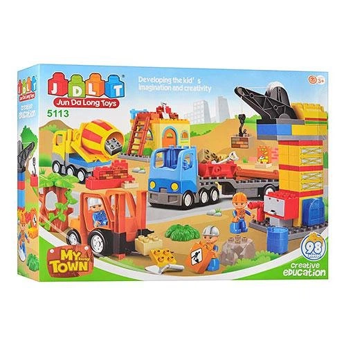 Конструктор JDLT Cтройплощадка (5113) – игрушки с доставкой от ROZETKA