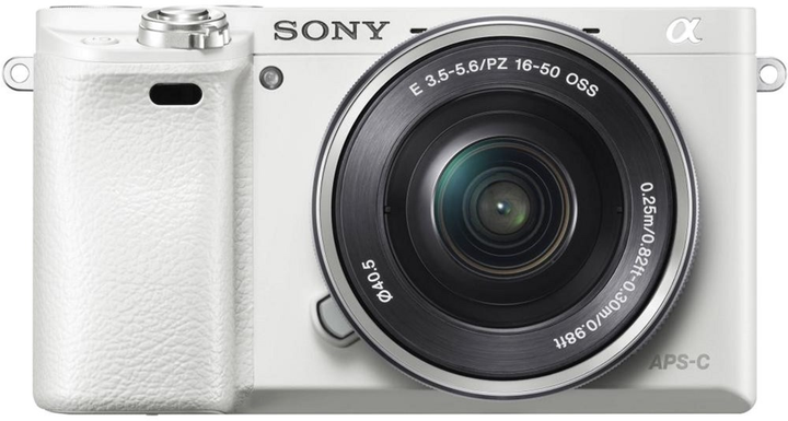 Фотоаппарат Sony Alpha A6000 kit (16-50mm) White купить на ROZETKA ...