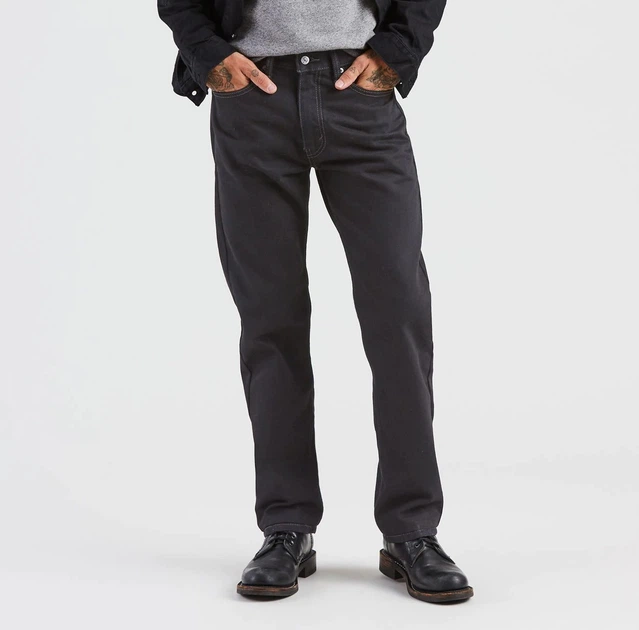 Класичні джинси Levis 505 – Чорні W30 L32 (005050260) – Брендовий одяг ...