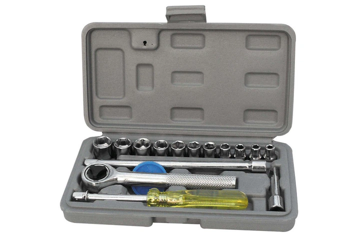 Набор инструмента Mastertool 78-0255 1/4" 16 ед. – фото, отзывы, характеристики в интернет ...