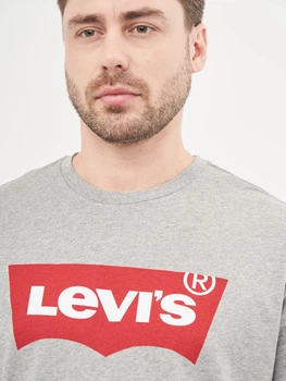 Футболка бавовняна довга чоловіча Levi`s Standard Housemark Tee 17783 ...