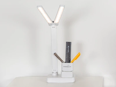 Настільна світлодіодна лампа з акумулятором Mealux DL-17 5W 3000K-6500K USB 5V – фото, відгуки ...