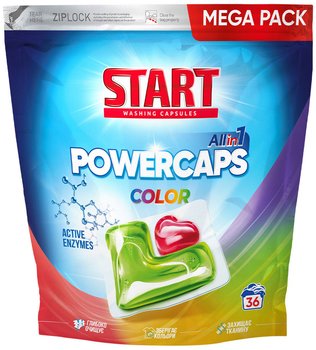 Капсулы для стирки Start Color 36 шт (4820207100480) – характеристики ...