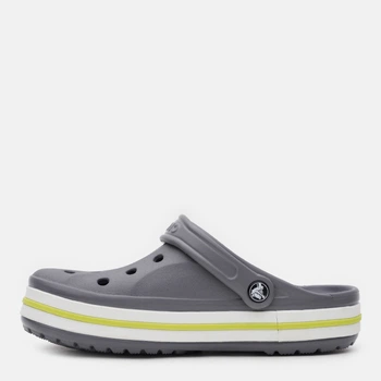 Чоловічі крокси Crocs Bayaband Clog 205089-0A3 42-43 (M9/W11) 27 см Slate Grey/Lime Punch ...