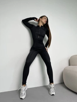 Спортивний жіночий комбінезон Nova Vega California XS Чорний (1150-0029) – Брендовий одяг | ROZETKA
