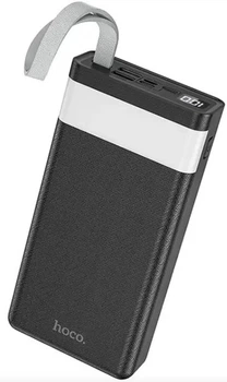 Зовнішній акумулятор (павербанк) Hoco J73 Powerful 30000mAh Black ...