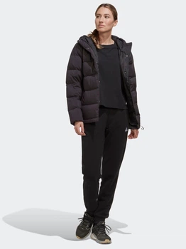 Пуховик зимовий жіночий Adidas W Helionic Ho J HN5641 XS Чорний ...