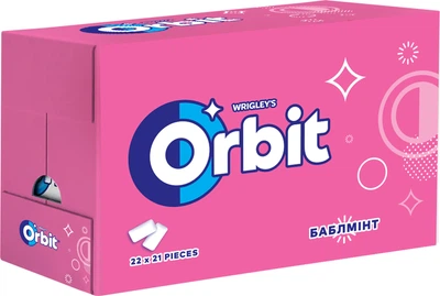 Жевательная резинка Orbit — ROZETKA | Купить жвачку Орбит без сахара ...