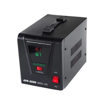 Стабілізатор напруги релейний APRO AVR-3000 – фото, відгуки, характеристики в інтернет-магазині ...