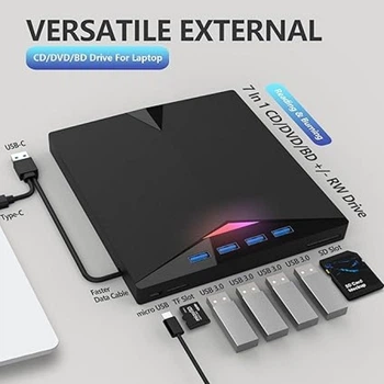 Зовнішній Blu-ray привід USB 3.0 JOOPSHEE Blu-XD013 Black (R3695 ...