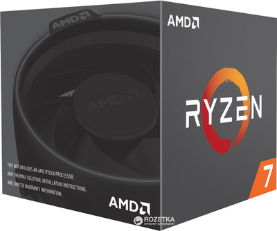 Процессор AMD Ryzen 7 2700 3.2GHz/16MB (YD2700BBAFBOX) sAM4 BOX – фото ...