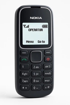 Мобільний телефон кнопковий Nokia 1280 black (140-FMF) – фото, відгуки ...