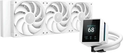 Водяне охолодження Deepcool MYSTIQUE 360 White (R-LX360-WHDSNMP-G-1) – фото, відгуки ...