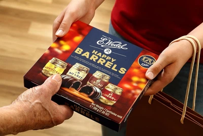 Цукерки з Алкогольною начинкою E.Wedel Happy Barrels Classic 200 г ...