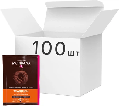 Упаковка сухої суміші Monbana Tradition Chocolate Powder для ...