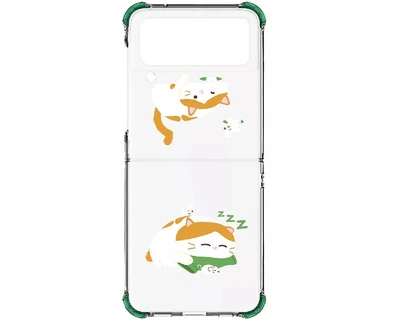 Чохол Cat Catching Fish Case для Samsung Galaxy Flip 4 (F721) (GP ...