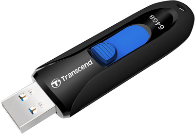 Flash Drive Transcend JetFlash 790 64GB USB 3.1 Black (TS64GJF790K ...