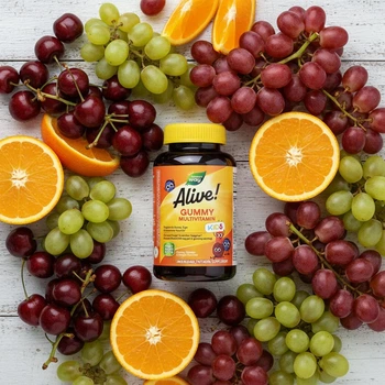Мультивітаміни для дітей Nature's Way Alive! Kids 90 мармеладок вишня ...