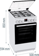 Плита газова GORENJE GGI5C21WF – фото, відгуки, характеристики в ...
