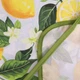 Фартух Ardesto Sicilian lemons 60х80 см поліестер зелений (ART12LM ...