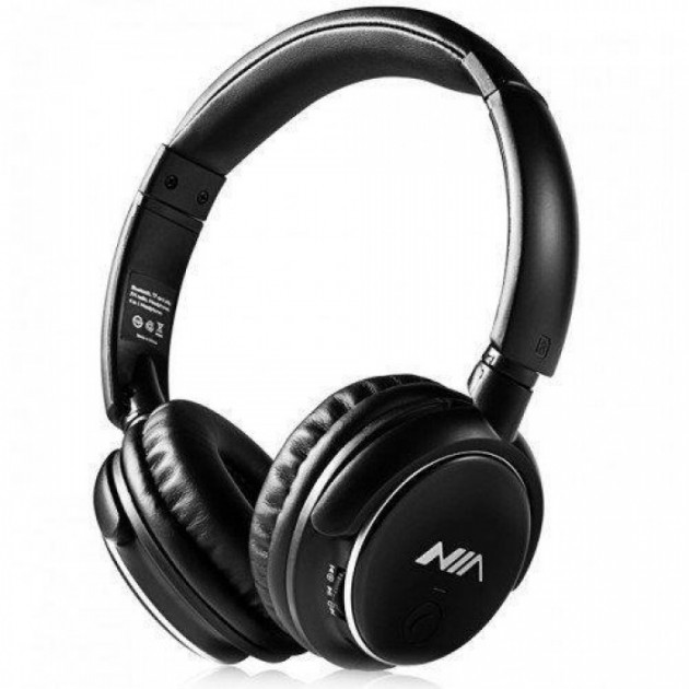 Беспроводные Bluetooth Наушники с MP3 плеером NIA-Q1Plus Радио блютуз ...
