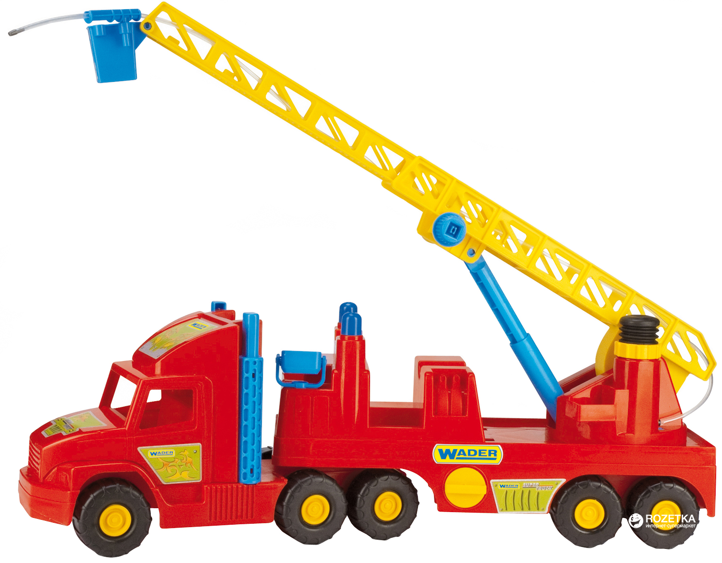 Пожарная машина Wader Super Truck 36570 фото отзывы