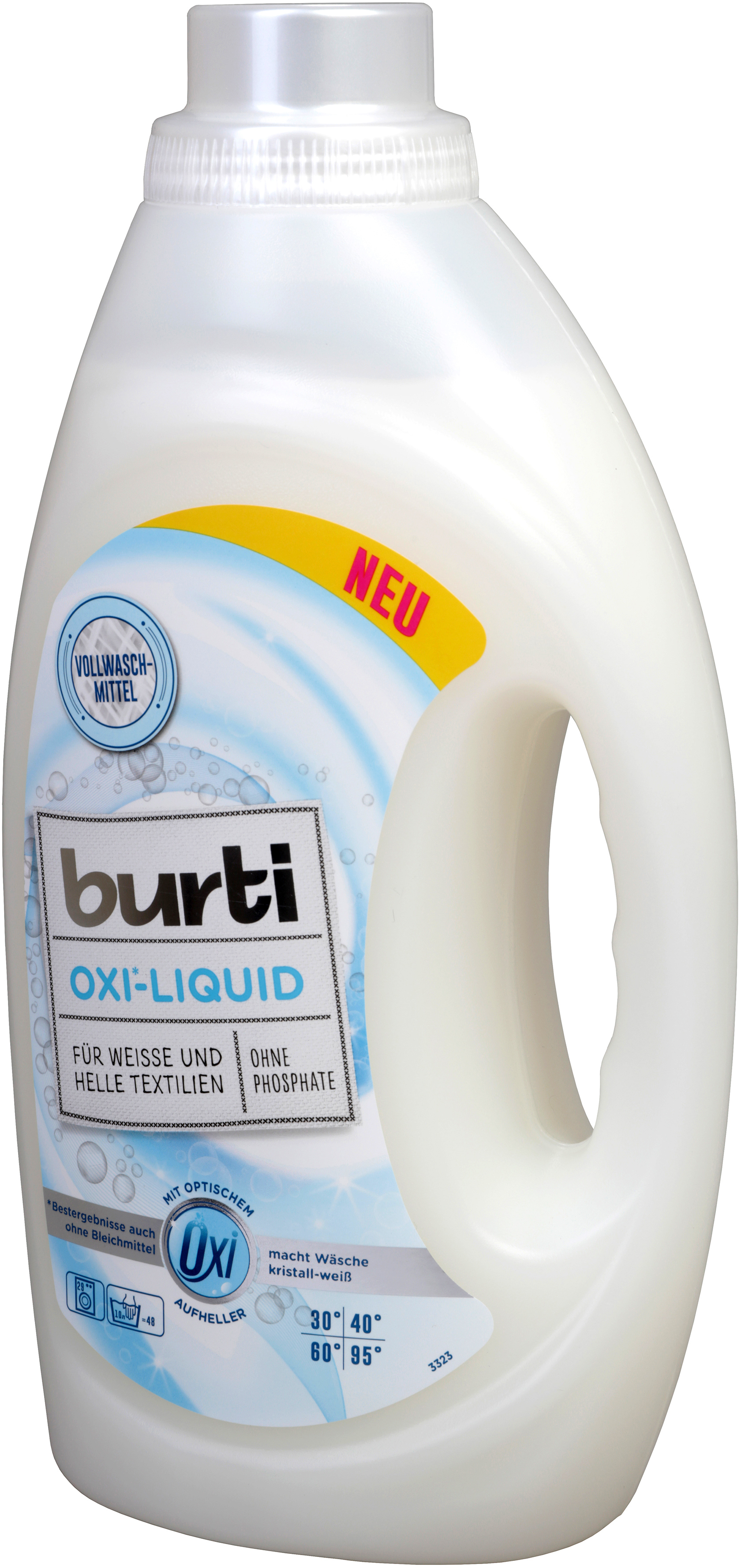 Средство для стирки белого белья Burti Liquid 1.45 л (4000196934185 ...