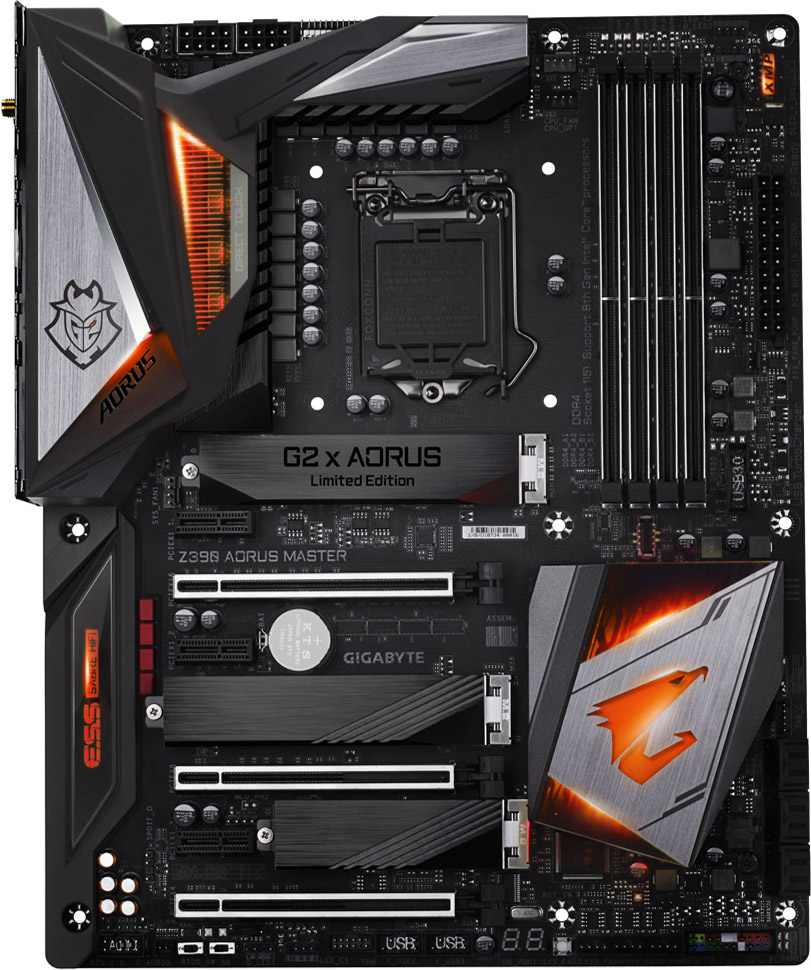 Материнская плата Gigabyte Z390 Aorus Master G2 Edition (s1151, Intel ...